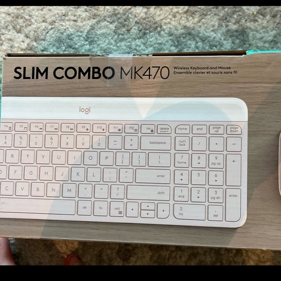Logitech | Computers, Laptops & Parts | Nwt Logitech Mk47 Slim Wireless ...
